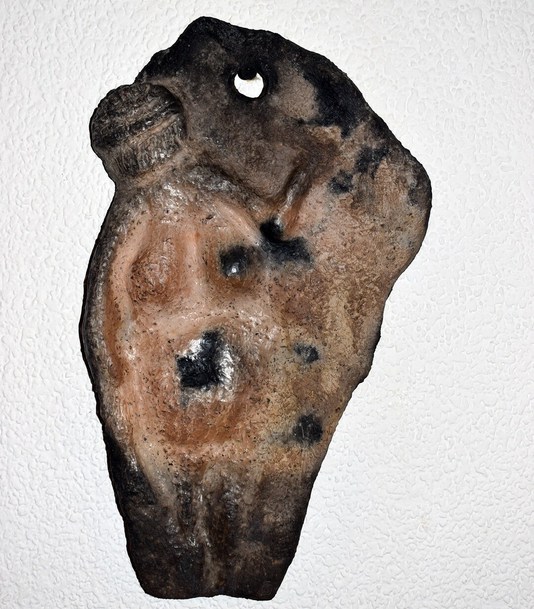 Dordogne Cave Art Venus Wall Relief Made of Natural Clay and Smoke ...
