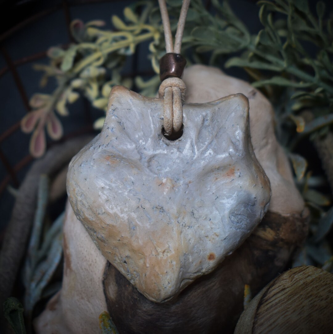 Unique Shaman Talisman Made of Smoke-fired Clay Your Spiritual Power ...