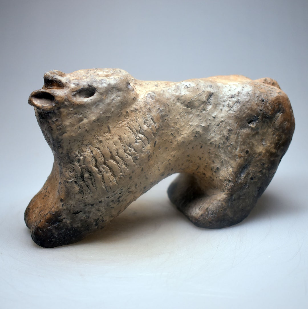 Prehistoric Inspired Bison Sculpture Cave Painting Replica Made From ...