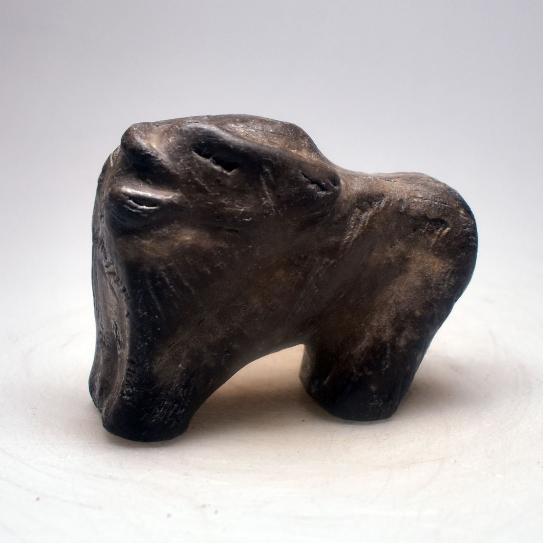 Bison Sculpture Made of Clay, Cave Art, Neolithic, Paleolithic - Etsy