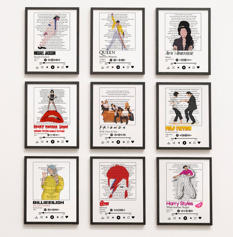 Abba Print Dancing Queen Printable, Personalised Music Song, Spotify ...