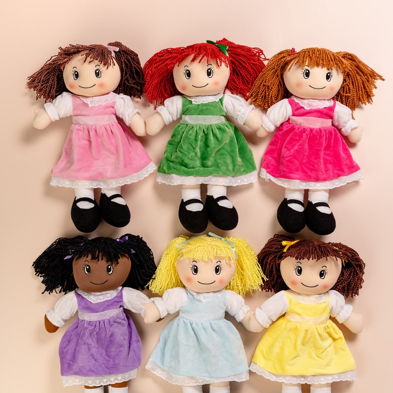 Personalized Rag Doll - Etsy