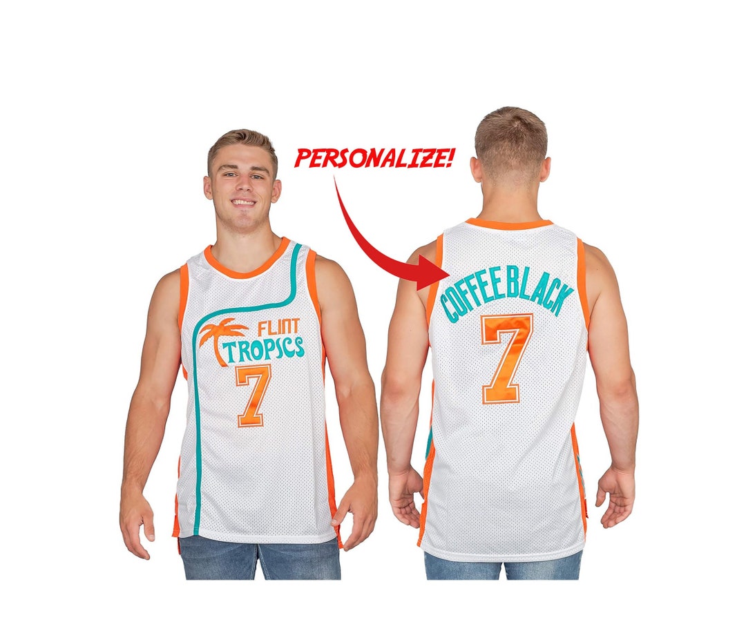 Personalized Mens Flint Tropics Basketball Jersey| Adult Halloween ...