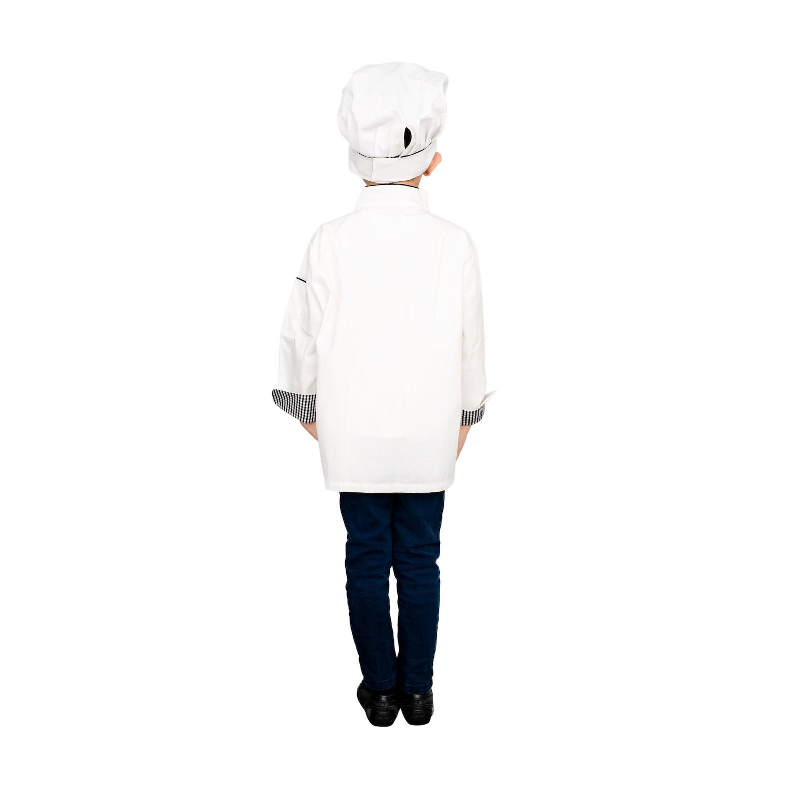 Personalized Kids Chef Jacket With Hat Halloween Play Costume Kids Chef ...