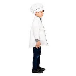 Personalized Kids Chef Jacket With Hat | Halloween Play Costume | Kids ...