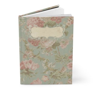 Victorian Style Journal Elegant Hardcover Vintage Inspired Notebook - Etsy