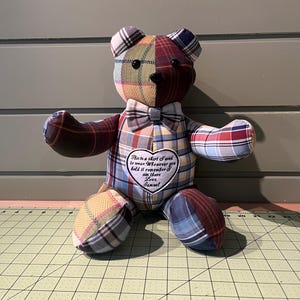 ADD ON: Custom Memory Patch for Bears - Etsy