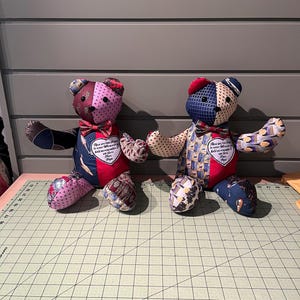 ADD ON: Custom Memory Patch for Bears - Etsy
