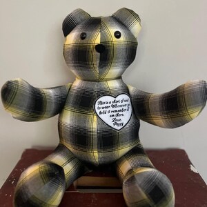 ADD ON: Custom Memory Patch for Bears - Etsy