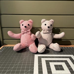 Small Size Memory Bear - Etsy