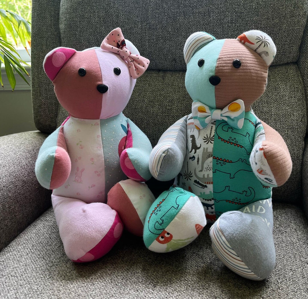 Handmade Baby Clothing Memory Bear - Etsy