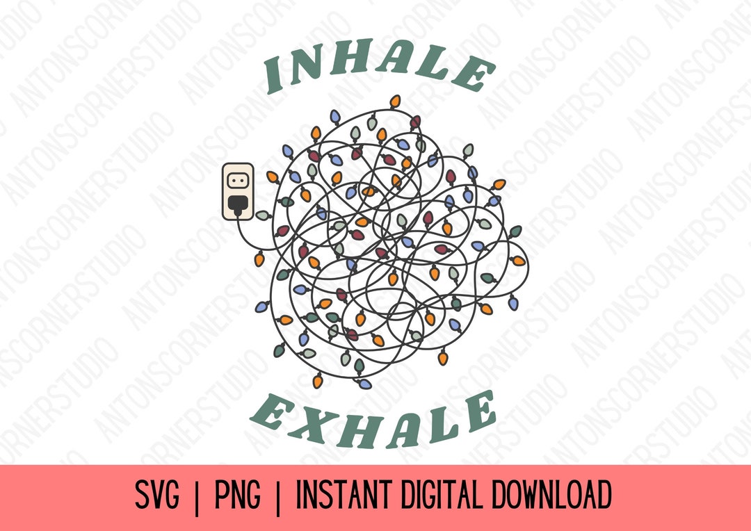 Funny Tangled Christmas Lights SVG PNG Sublimation Files | Sassy Retro ...