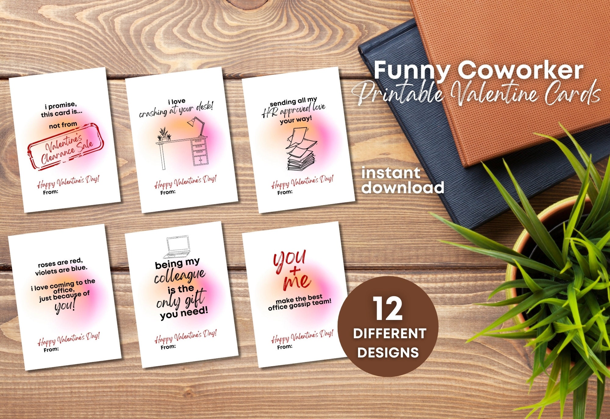 Funny Coworker Valentine's Day Cards, Funny Valentines Card, Work ...