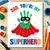 Superhero Handprint Father's Day Craft | Printable DIY Keepsake ...