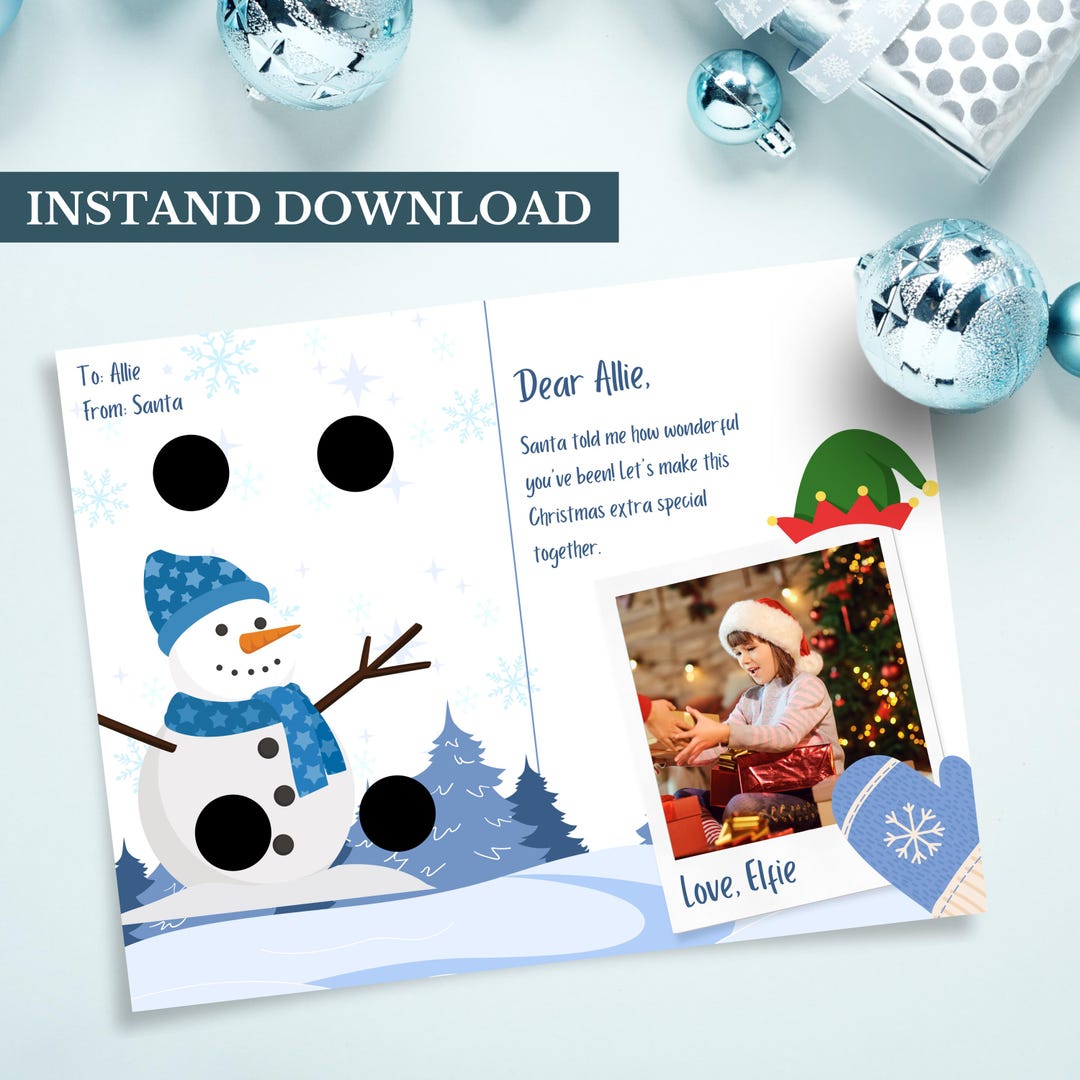 Editable Elf Welcome Postcard | Customizable Hello From Your Elf ...