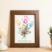 Mother's Day Craft Handprint Art, Birthday Activity, Floral Bouquet ...
