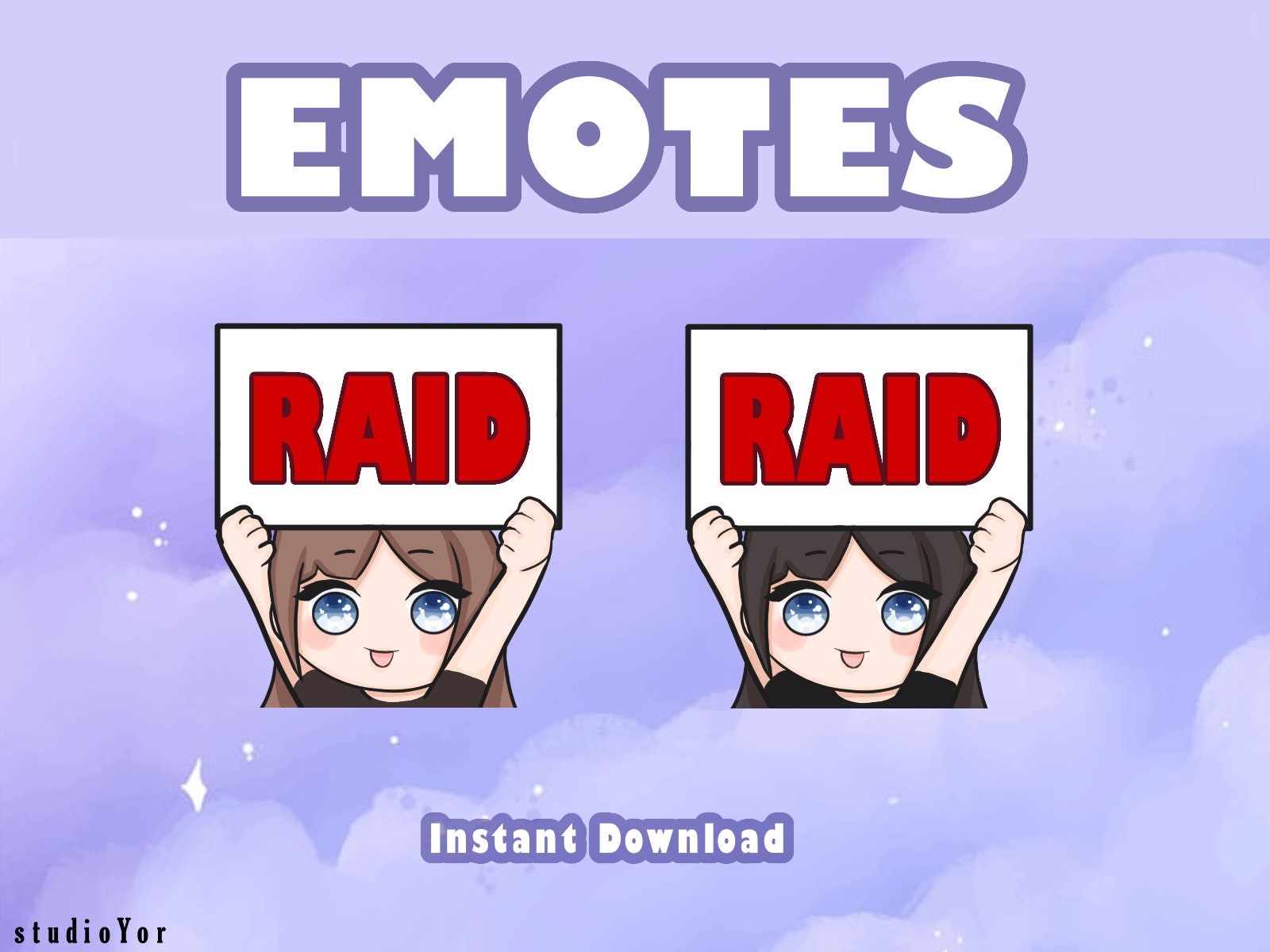 Raid Twitch Emote - Etsy