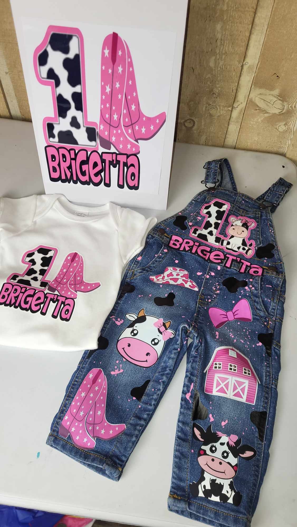 Cowgirl Birthday Outfit farmhouse Outfit Cowgirl Toddler Birthday ...