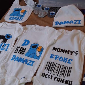 Personalized Newborn Baby Gift Box | Custom Clothing Set - Etsy