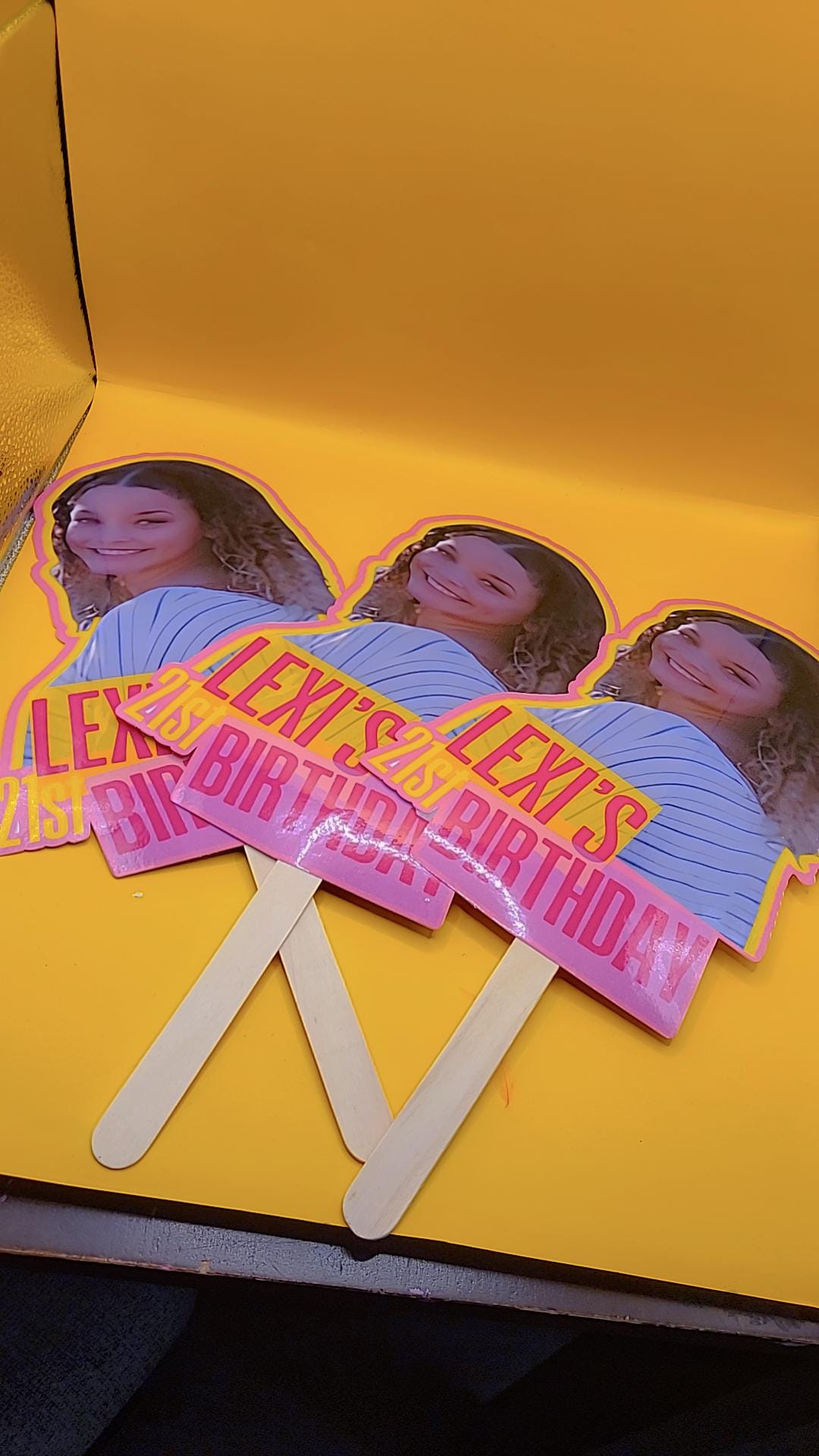 Custom Fans | Birthday Fans | Graduation Fans | Big Head Fans | Party ...