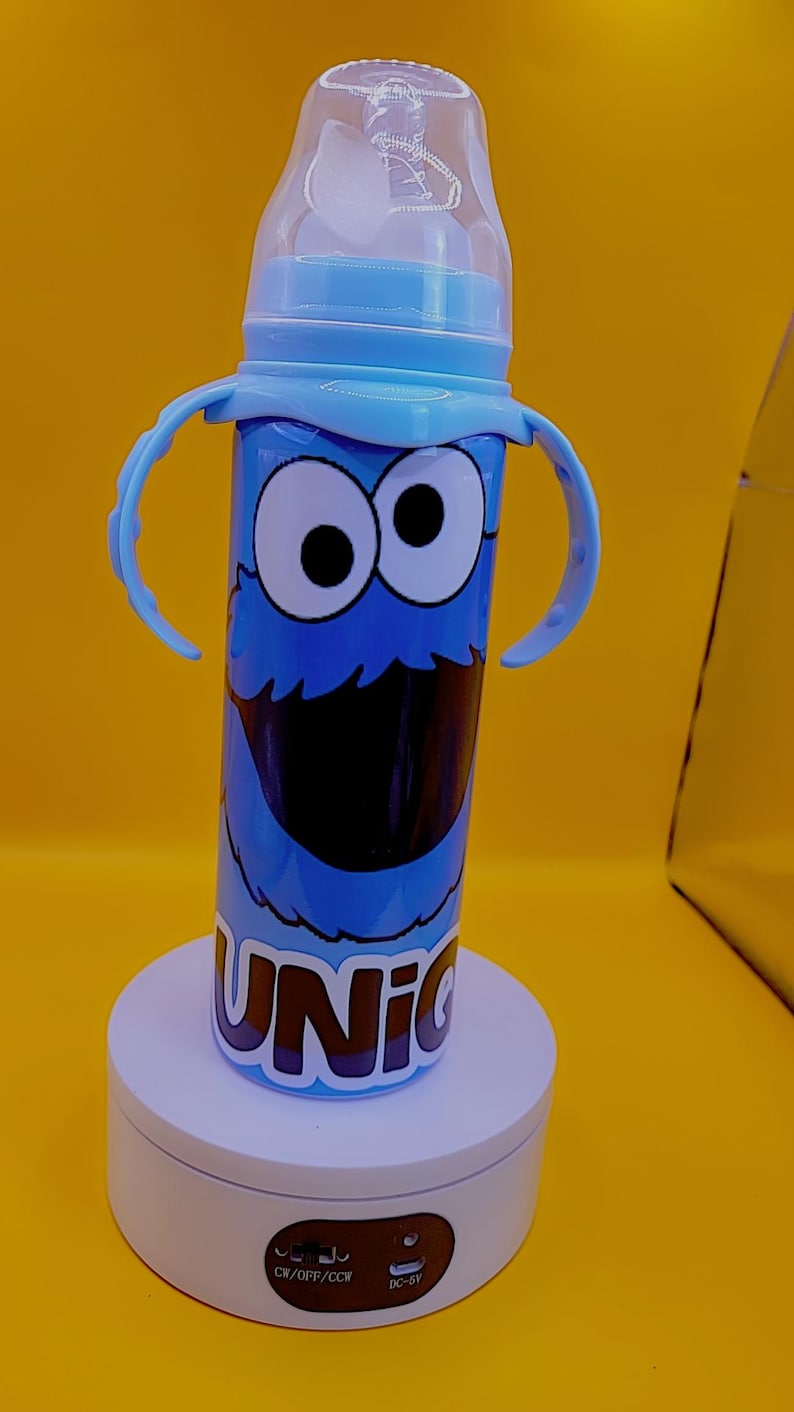 Personalized Character Baby Bottle | Bpa-free Silicone - Etsy