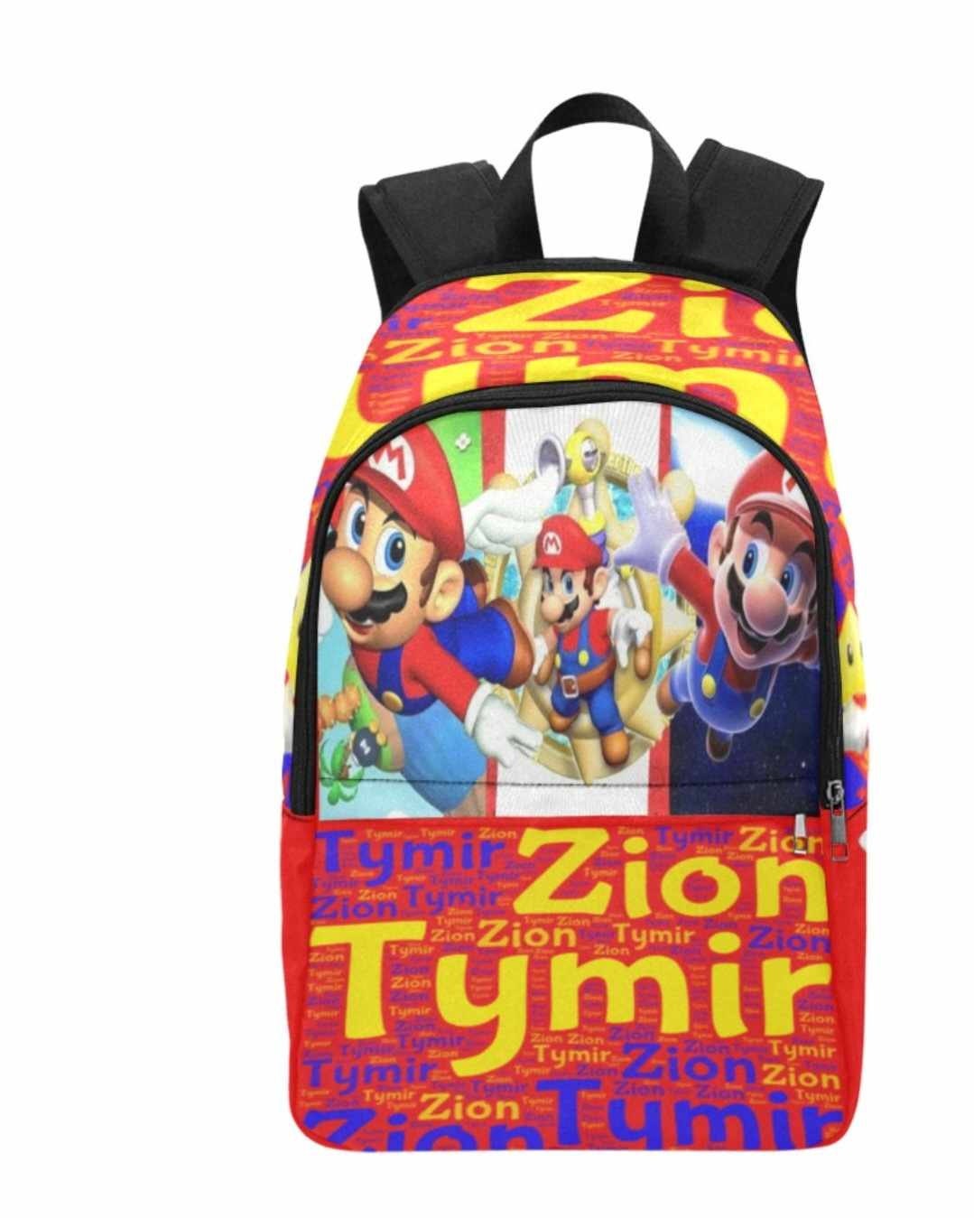 Custom Mario Bros. Backpack backpack Mario Bros - Etsy