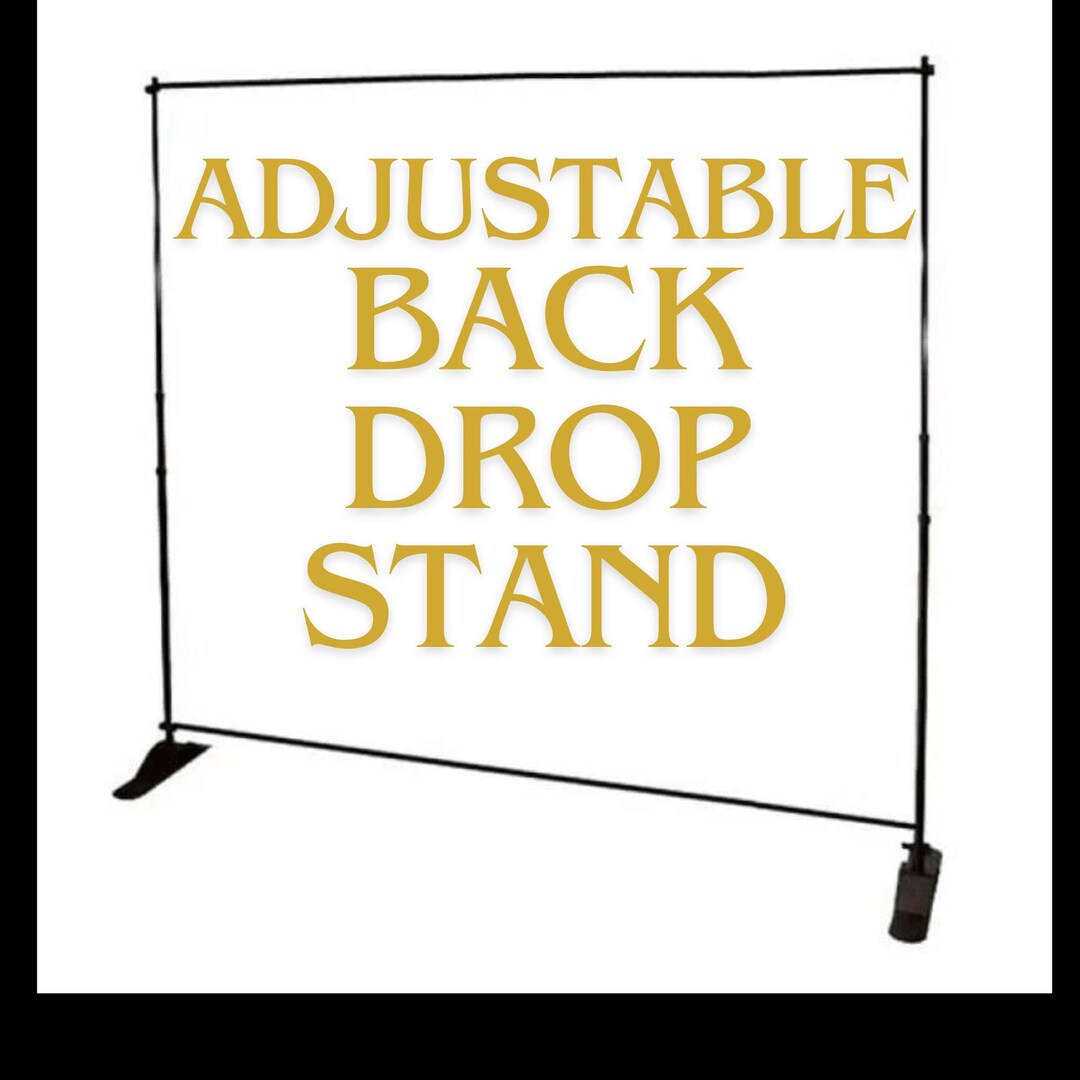 8ft X 10ft Backdrop Stand | Banner Stand | 8ft X 10ft Adjustable ...
