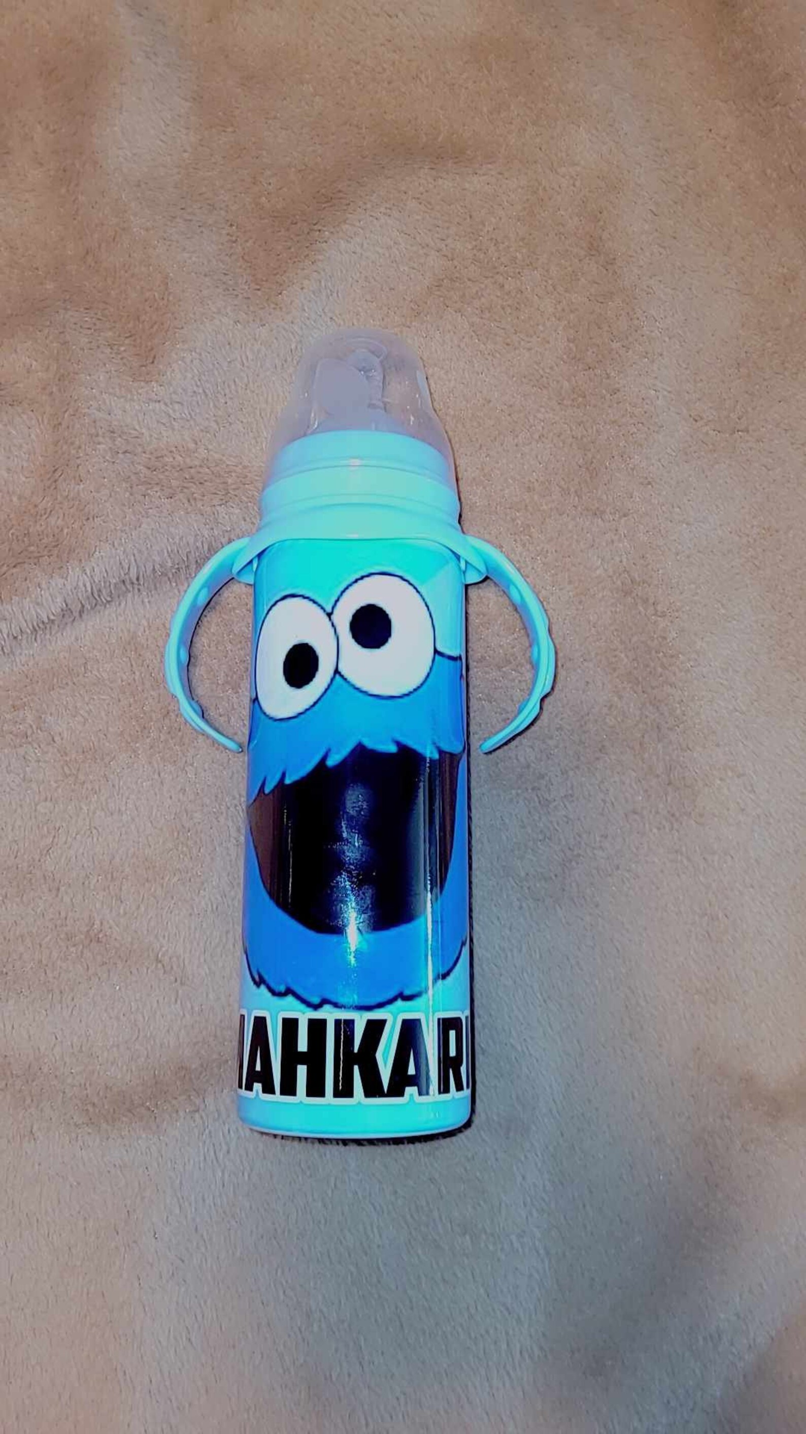 Personalized Character Baby Bottle | Bpa-free Silicone - Etsy