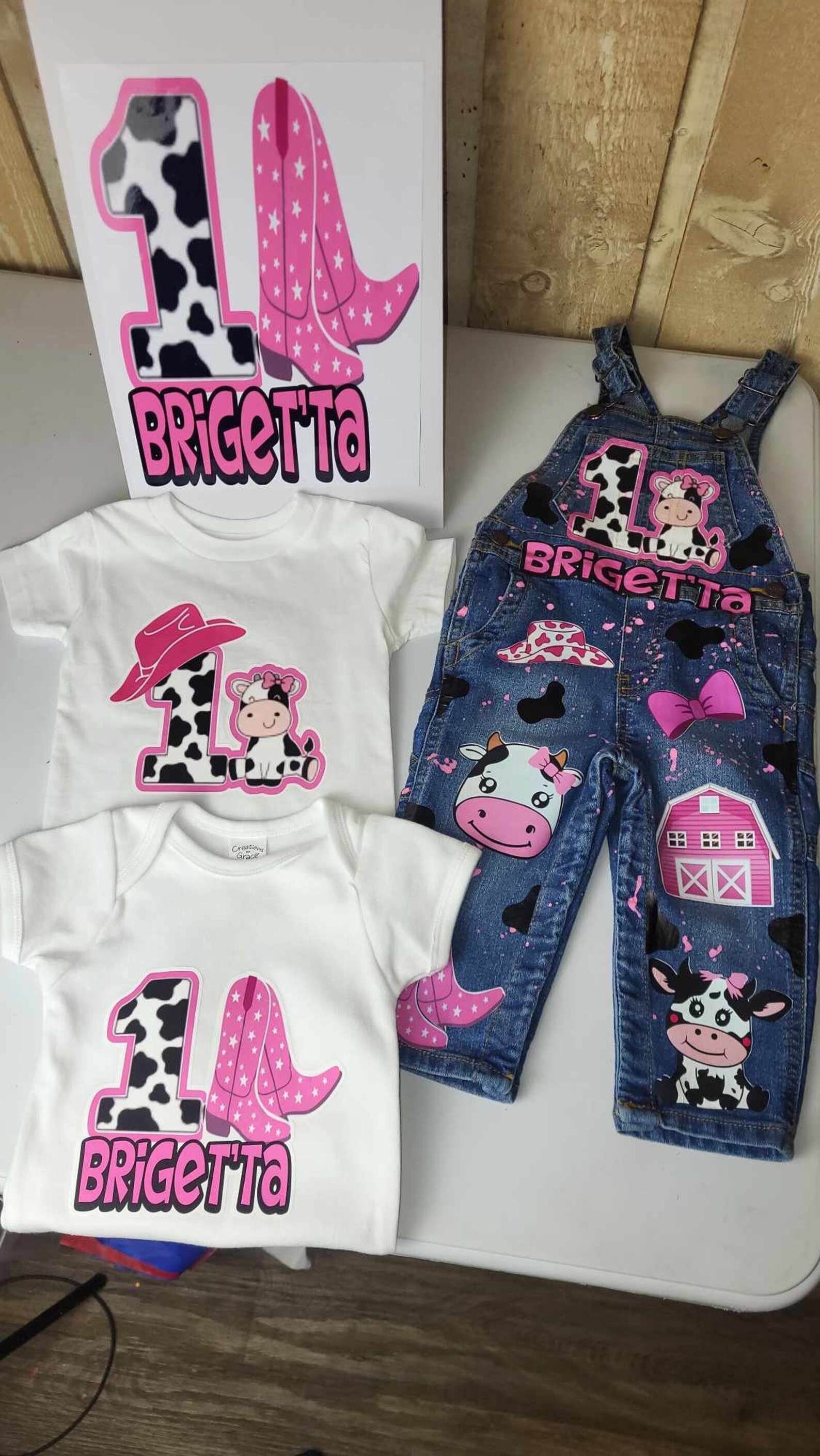 Cowgirl Birthday Outfit |farmhouse Outfit | Cowgirl | Toddler Birthday ...