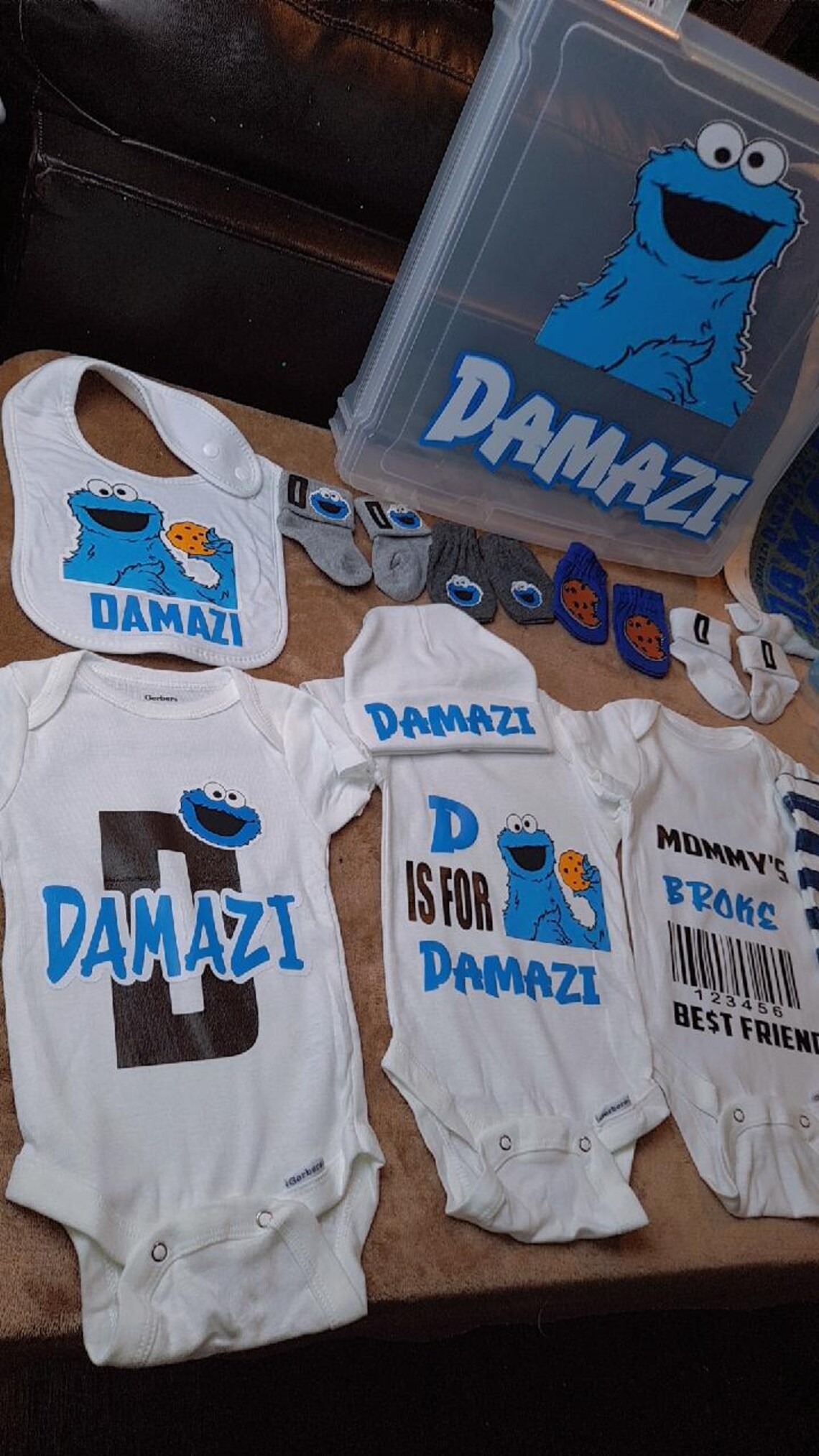 Personalized Newborn Baby Box | Newborn | Baby Box | Gifts for New ...