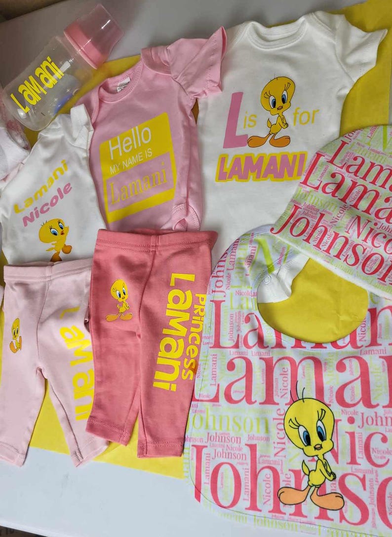 Personalized Newborn Baby Gift Box | Custom Clothing Set - Etsy