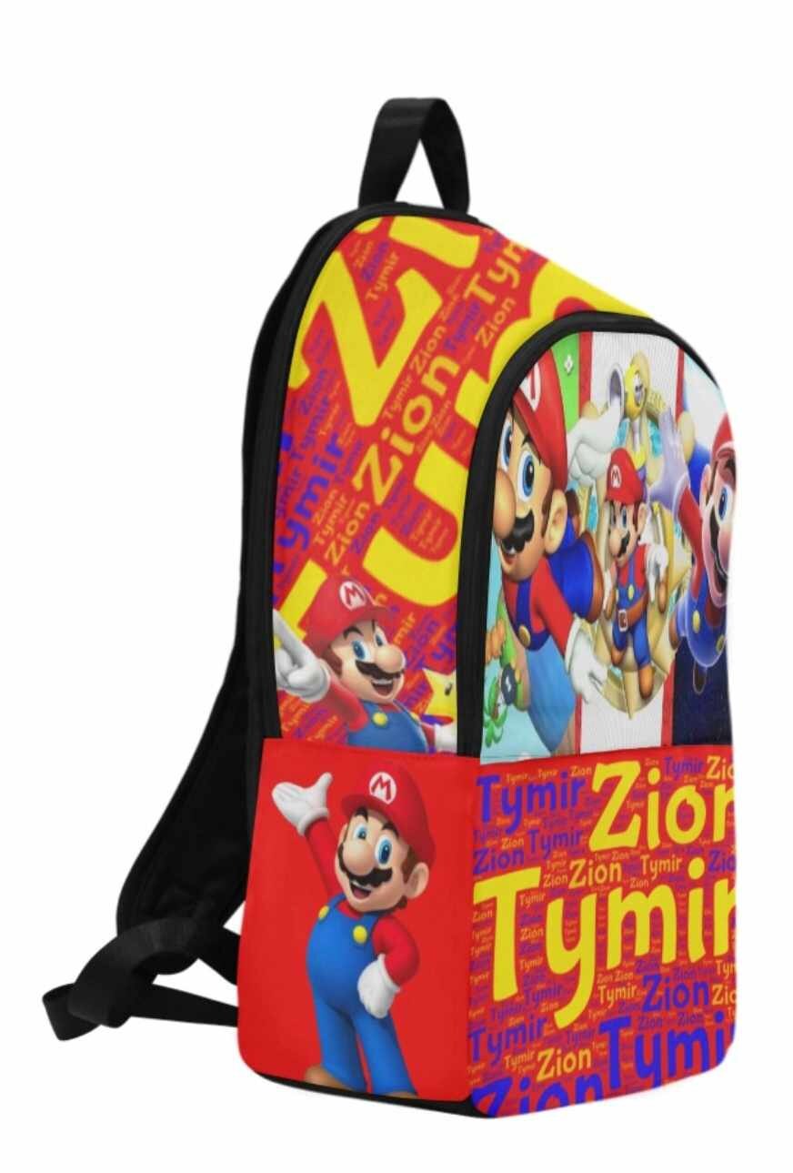 Custom Mario Bros. Backpack backpack Mario Bros - Etsy