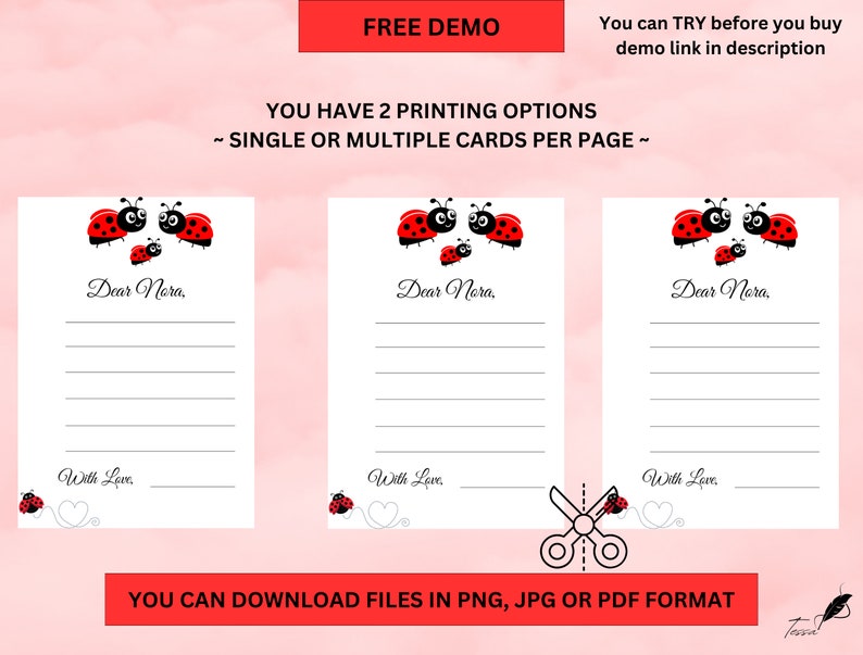 Editable Ladybug Time Capsule, First Birthday Party Ladybug, Birthday ...