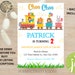 Editable Train Birthday Invitation, Toy Train Invitation, Train ...