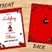 Editable 2nd Ladybug Birthday Invitation, Ladybug Invitation, Second ...