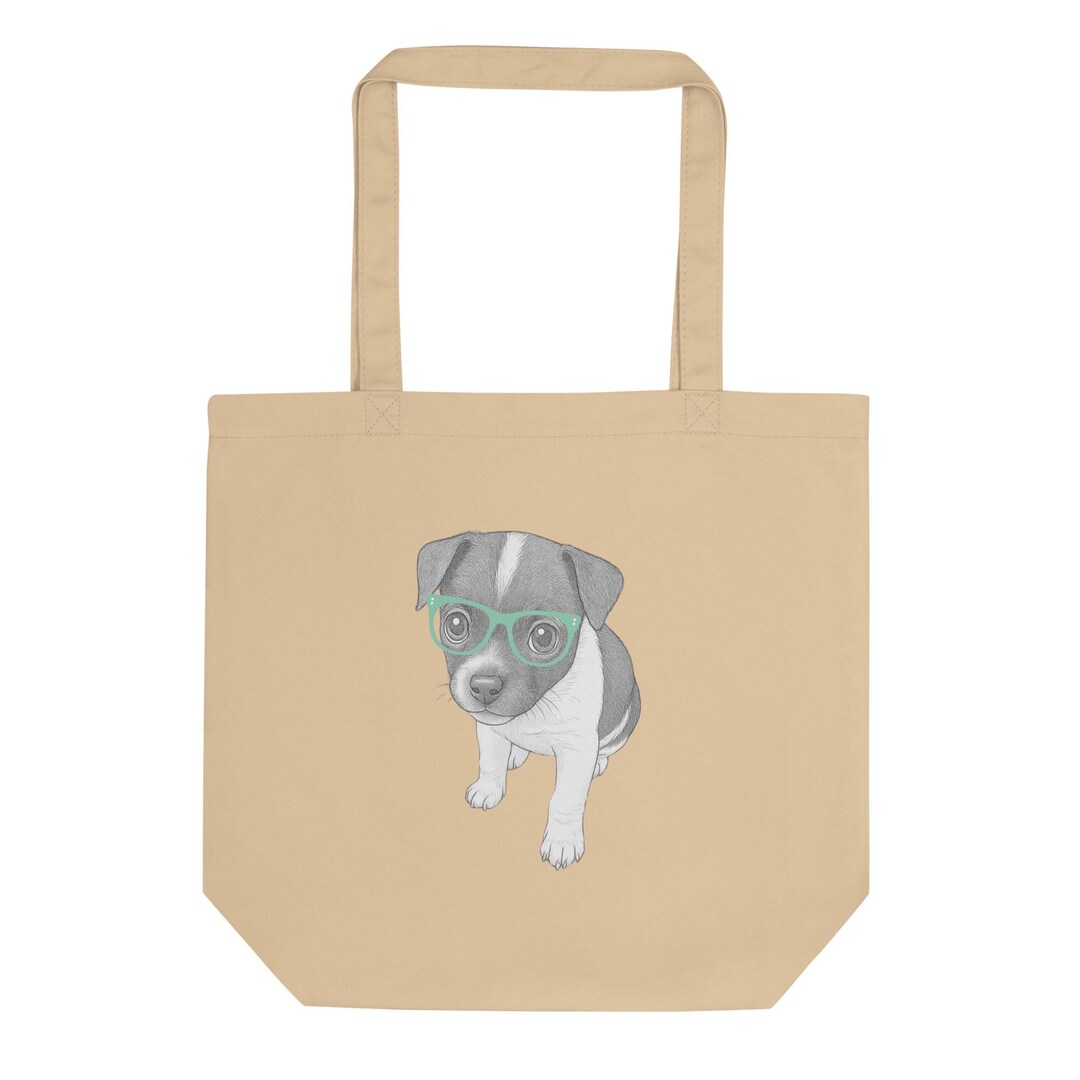 Little Lex Green Glasses Organic Tote Bag - Etsy