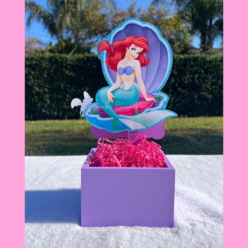 Mermaid Birthday, Ariel Centerpieces, Princess Ariel, Under the Sea ...