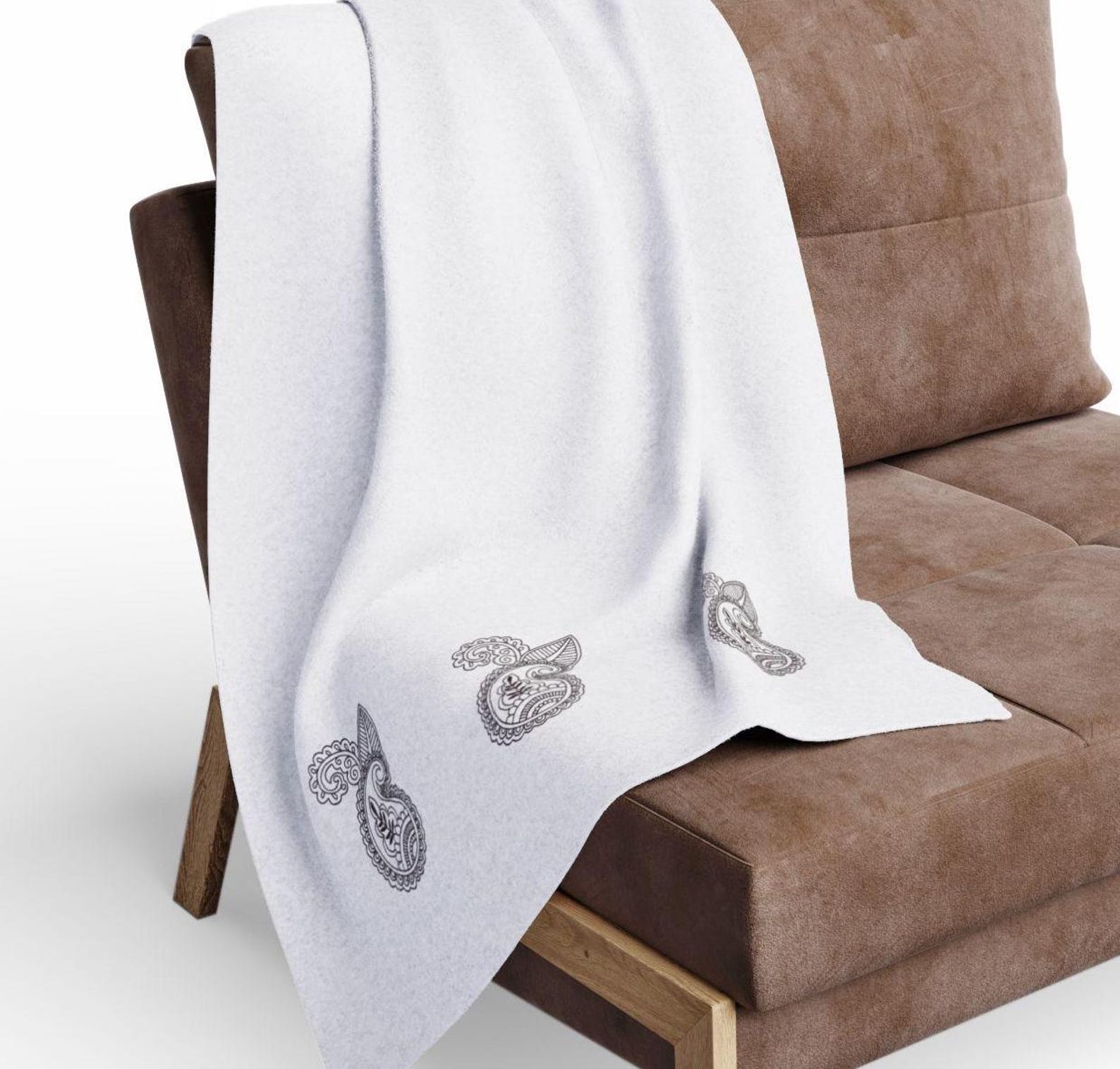 DIY Paisley Embroidery Pattern - 5 Sizes - Stunning for Fashion and ...