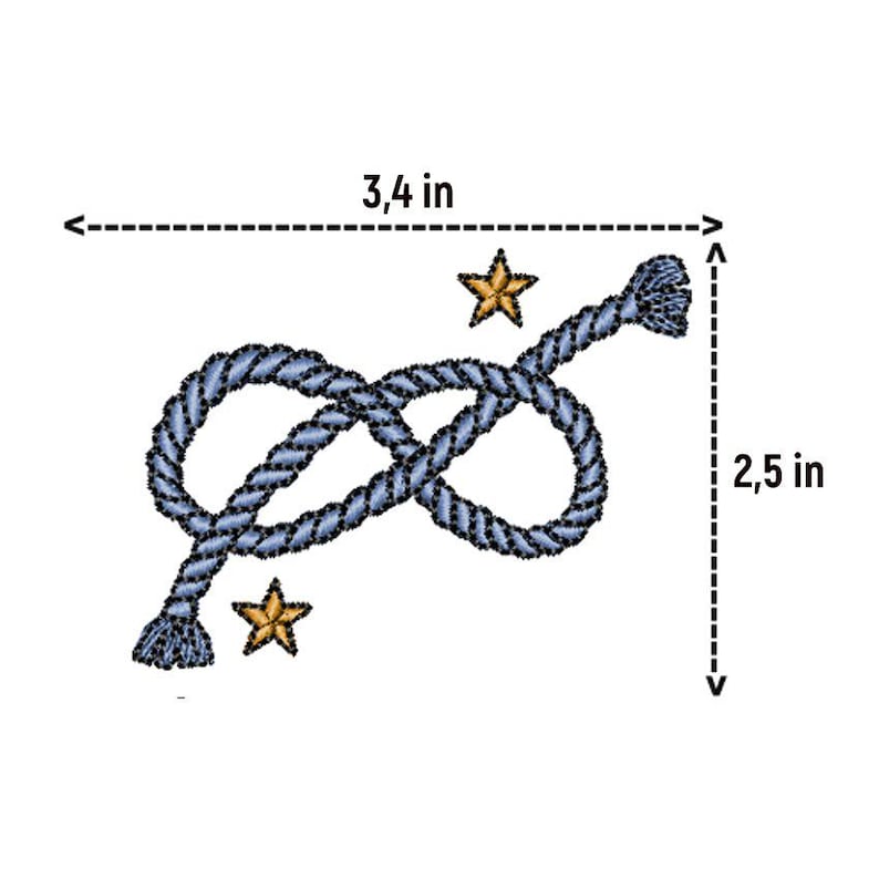 Stylish Rope Embroidery Designs Instant Access to Patterns & Files - Etsy