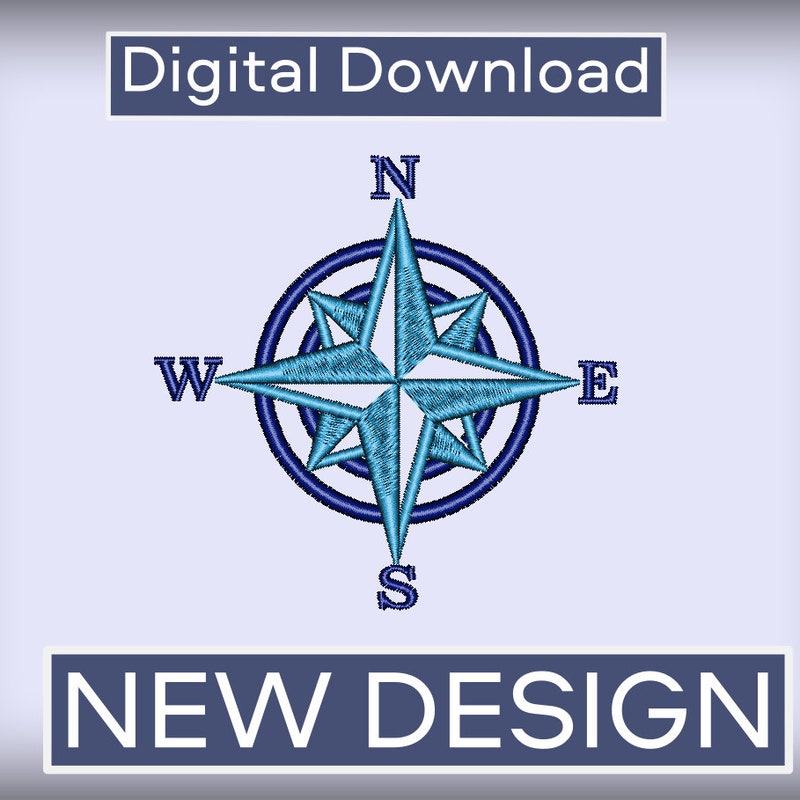 Compass Rose Design - Etsy