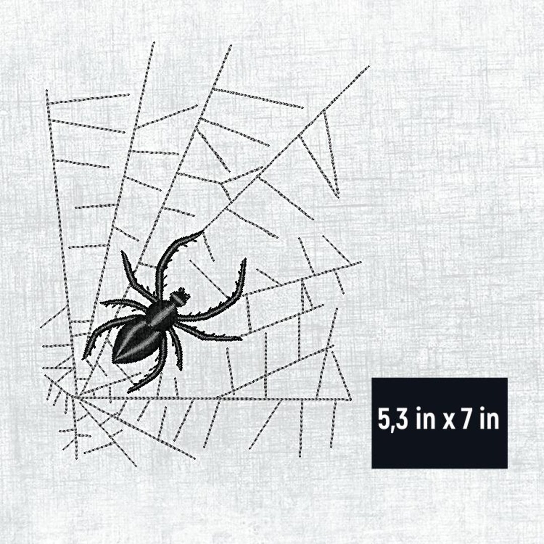 Creative Spider Embroidery Pattern | DIY Digital Design Download - Etsy