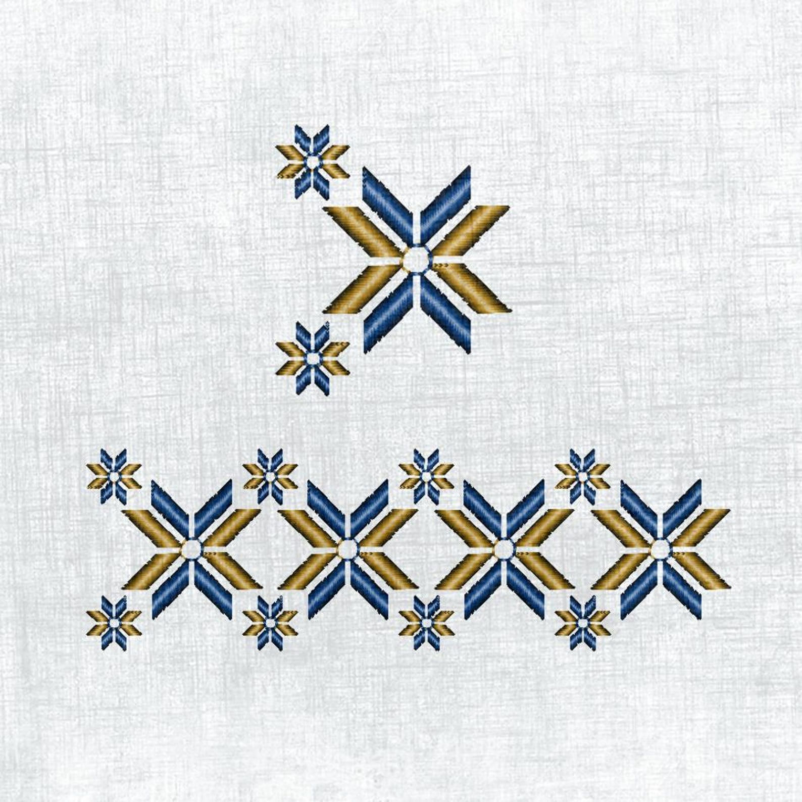 DIY Ethnic Embroidery Patterns for 4x4 Hoop - Instant Download Set ...