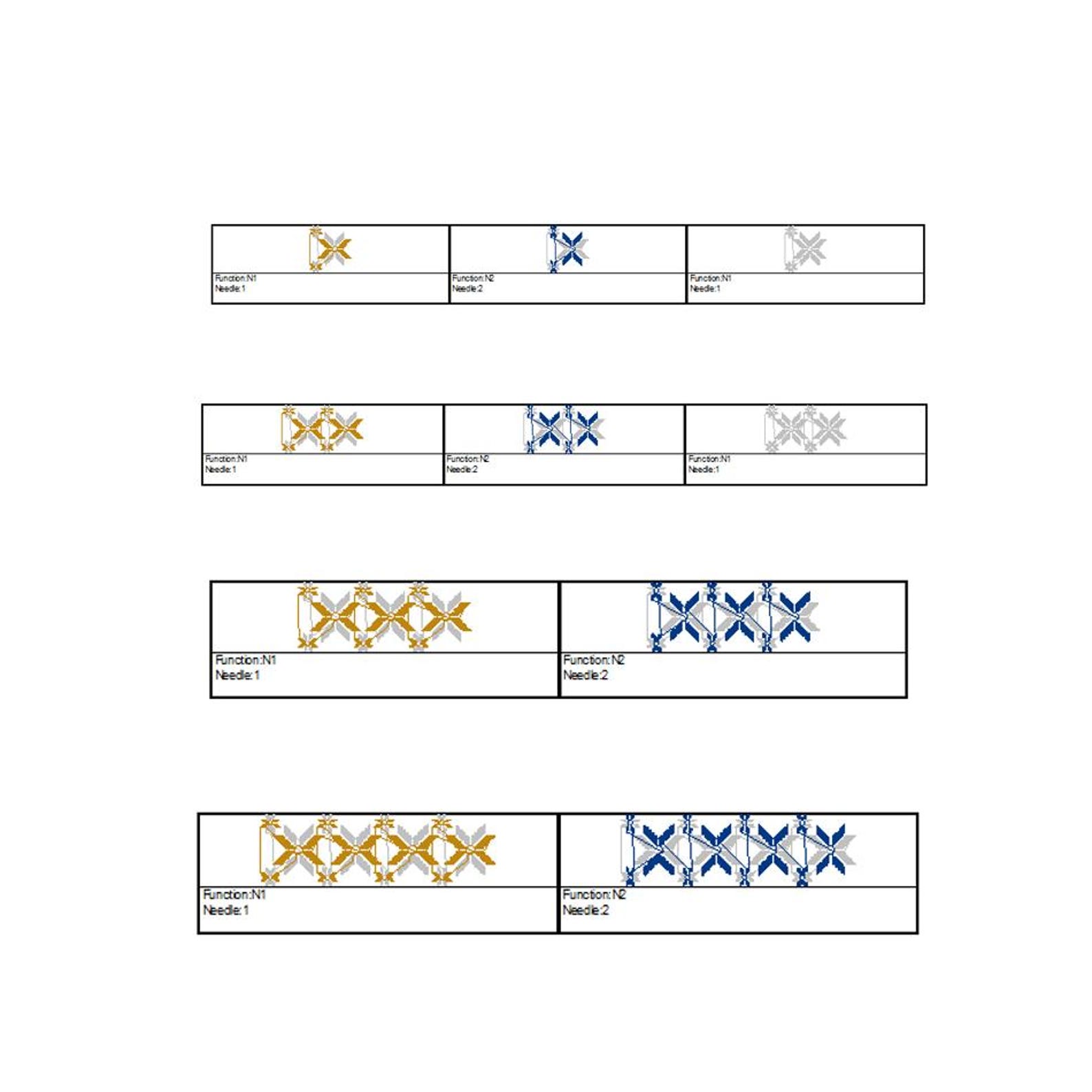 DIY Ethnic Embroidery Patterns for 4x4 Hoop - Instant Download Set ...