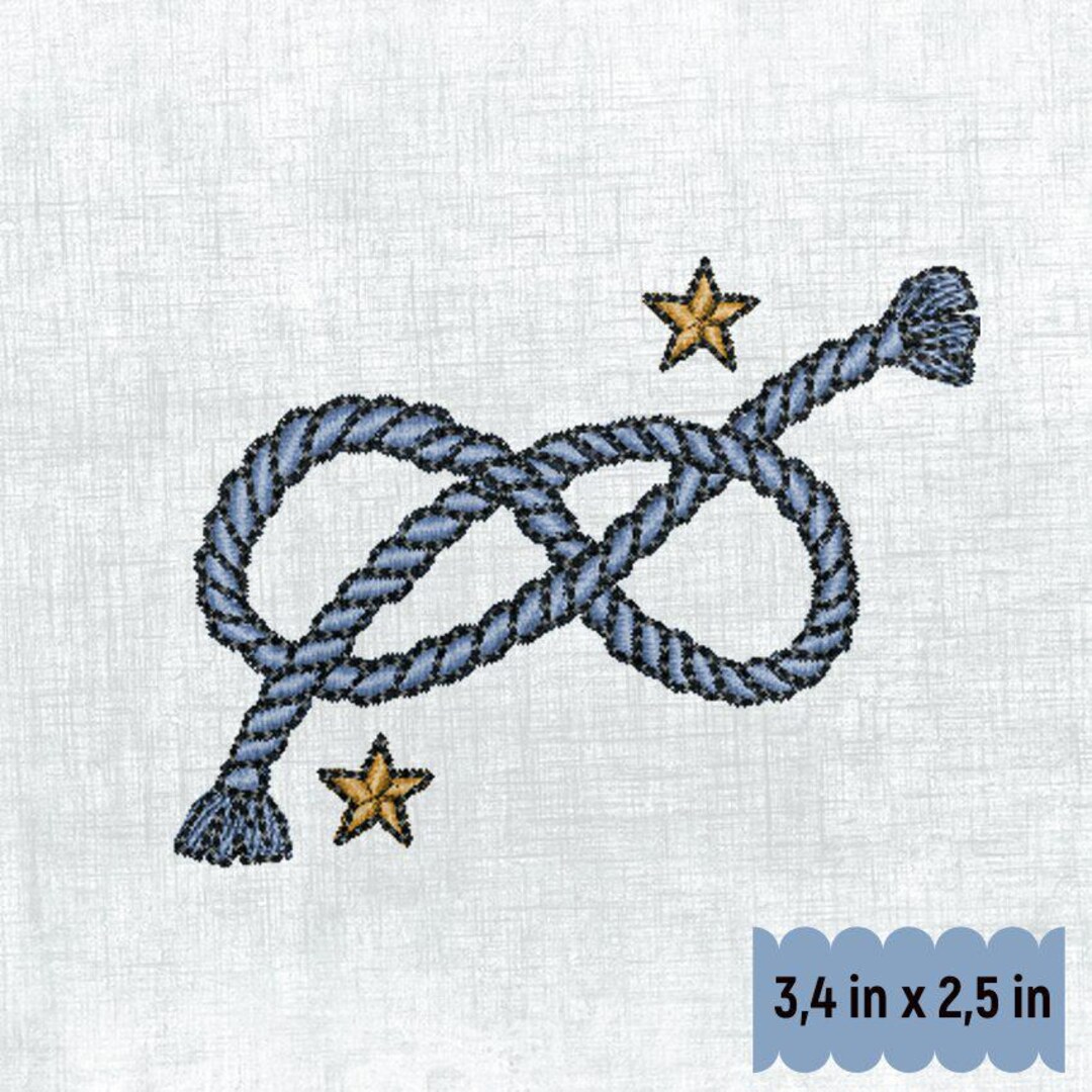 Stylish Rope Embroidery Designs Instant Access to Patterns & Files - Etsy