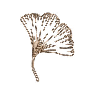 Gorgeous Gingko Embroidery Design - Digital Download for DIY Crafting ...
