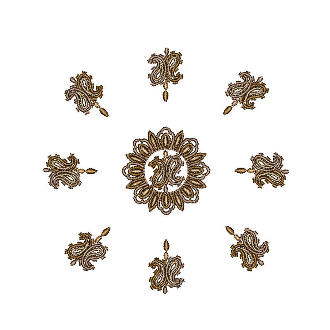 Instant Download Ethnic Embroidery Patterns for 4x4 Hoop DIY Design Set ...