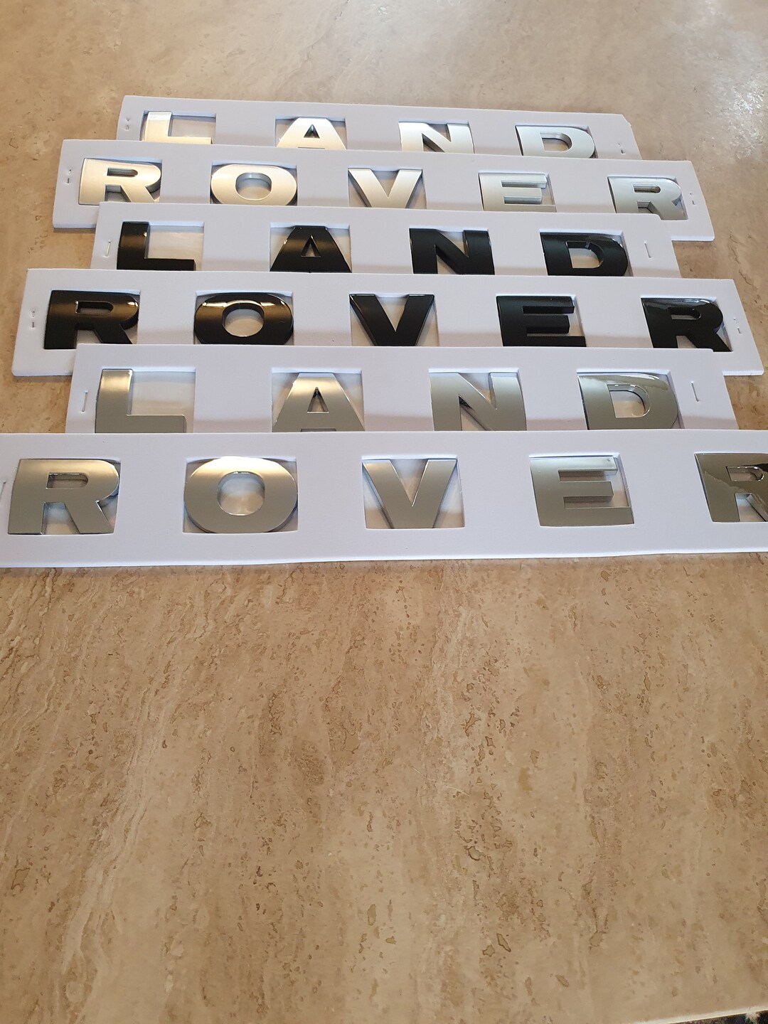 Land Rover Discovery TD5 Bonnet Letters - Etsy