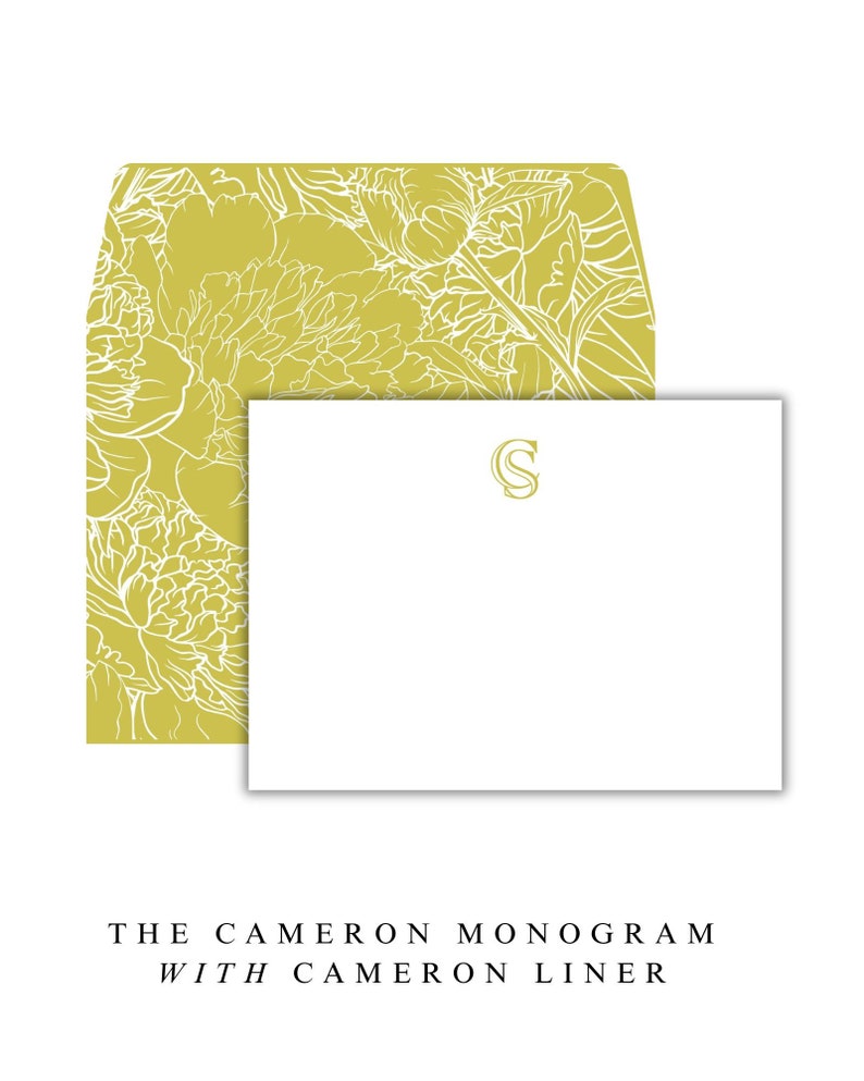 Formal Name Stationery: the Cameron - Etsy