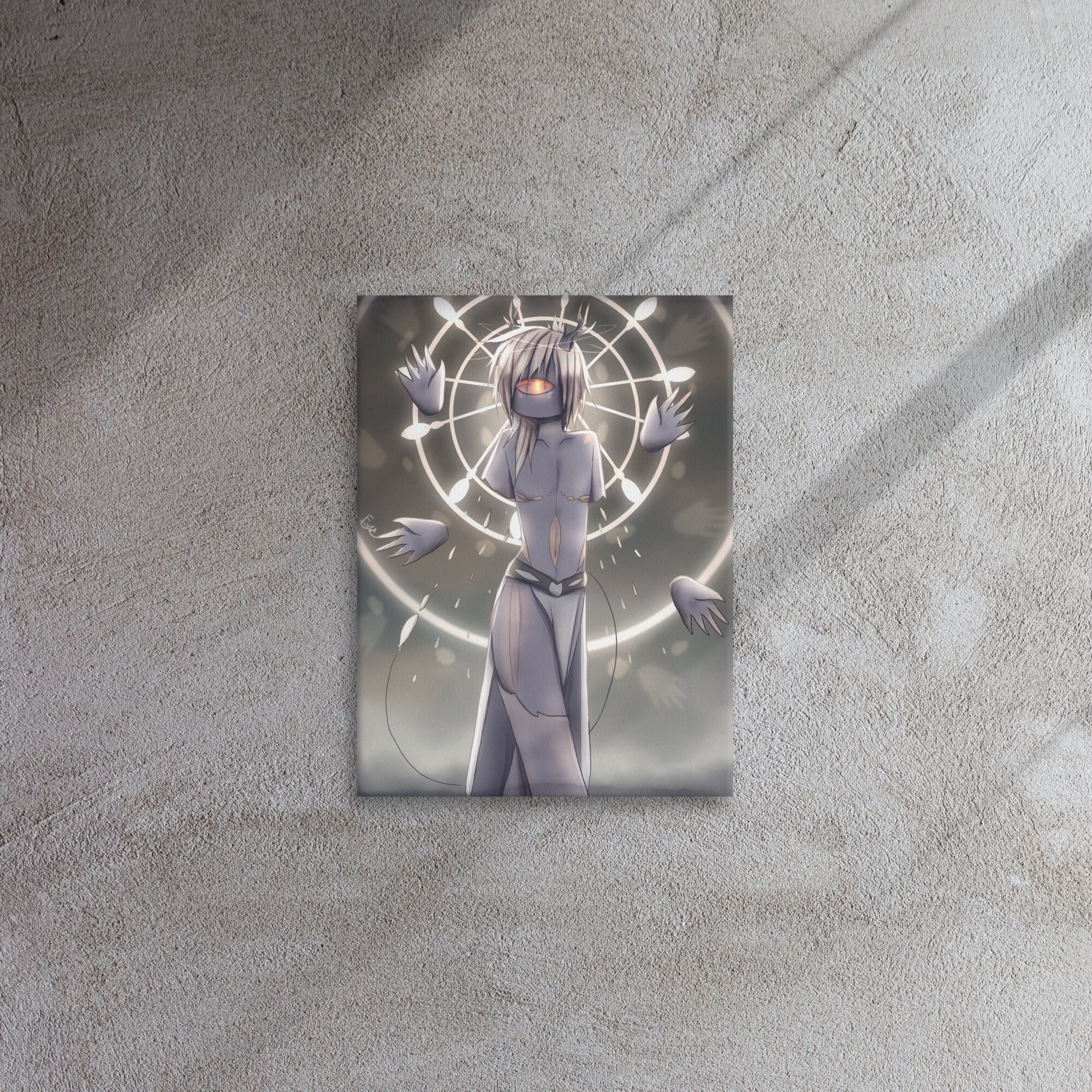 Liminal Monster Design: Paralyisis Canvas - Etsy