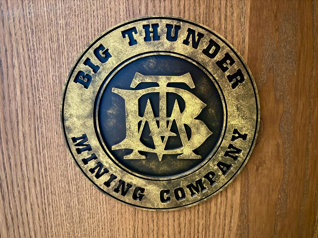 BTM Big Thunder Mountain Railroad Plaque – Disneyland Paris & Walt ...